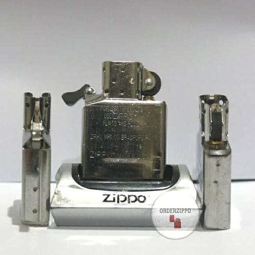 Jual Insert Zippo Original Chrome Silver + 2x clink + Rubber Seal ...