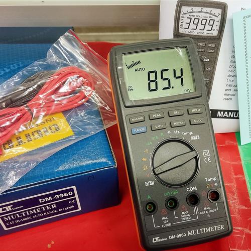 Jual LUTRON DM-9960 Digital Multimeter CAT-III 1000V - alat ukur berbagai parameter listrik ...