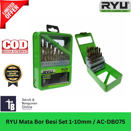 Jual Ryu Mata Bor Besi Set 1-10mm 19pcs - Kota Surabaya - Teknik ...