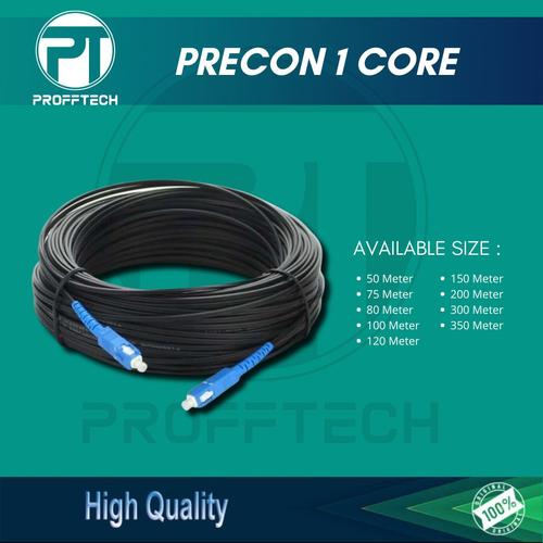 Jual Kabel Fiber Optik Ftth Drop Cable Sc Sc Precon Fiber Optic. 300 ...