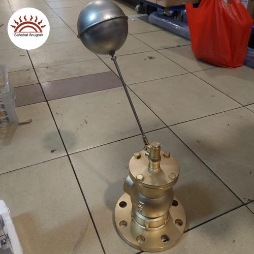 Jual floating valve / pelampung valve flange 10k kuningan 4" inch ...
