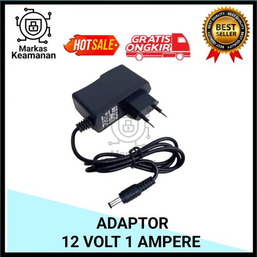 Jual Adaptor 12V 1A Power Adaptor LED CCTV Modem Router 12V 1A ...