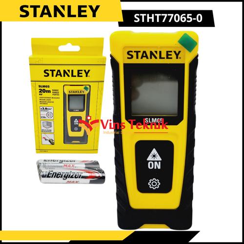 Jual SLM65 Laser Distance Measurer 20M Meteran Laser STANLEY STHT77065 ...