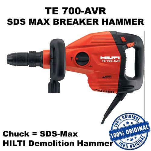 Jual MESIN BOBOK HILTI TE-700 AVR SDS MAX DEMOLITION HAMMER SET - Kota ...