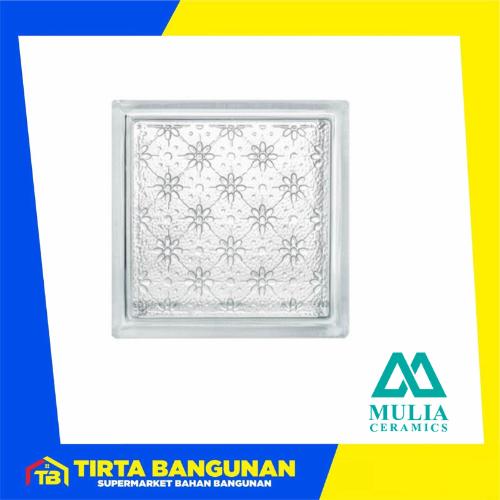 Jual MULIA GLASS BLOCK 95095 BATIK TRUNTUM 19X19X9,5CM (ROSTER kACA ...