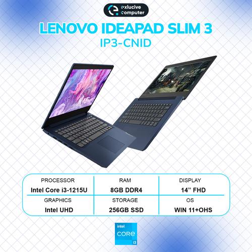 Jual Lenovo ideapad slim 3 CNID/CPID (ntel Core i3-1215U/8GB RAM DDR4 ...
