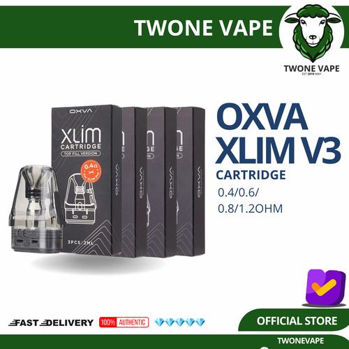 Jual Cartridge Oxva Xlim Pro V3 Top Fill Pod - Authentic Catridge - 0.8 ...