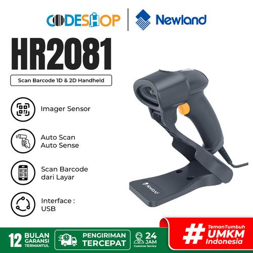 Promo Scanner Barcode Newland HR2081 USB ( 1D & 2D ) QR Code Efaktur HR-2081 Cicil 0% 3x ...