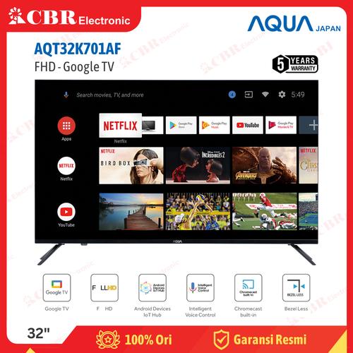 Jual TV AQUA 32 Inch LED AQT32K701AF (FHD - Google TV) Batam - Kota ...