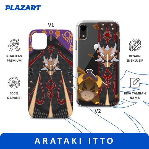 Promo Phone Case Genshin Impact - Arataki Itto - Blackmatte, V1 - Kab. Cianjur - Plazart Store ...