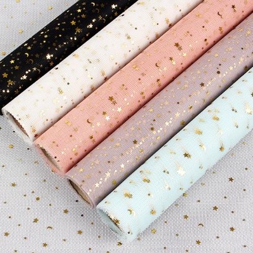 Jual Gold Star Tile Deco - Kain Tile Bulan Bintang Emas Dekorasi ...