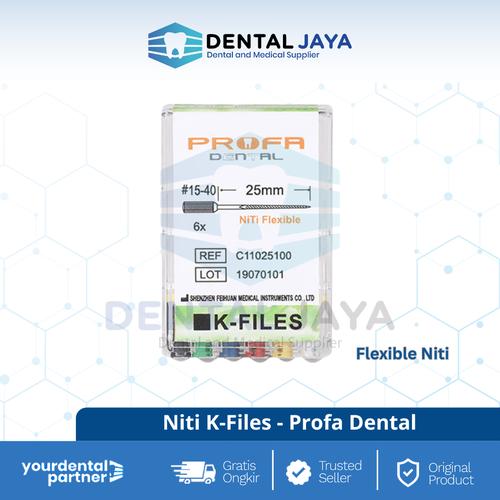 Jual Dental Niti K file flexible KFile endofile endodontic - 15-40 25mm ...