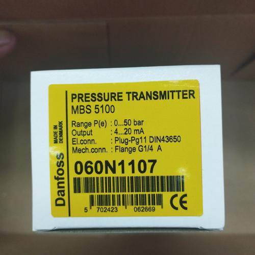 Jual Danfoss MBS5100 2711-2DB04 060N1107 50 Bar Pressure transmitter ...