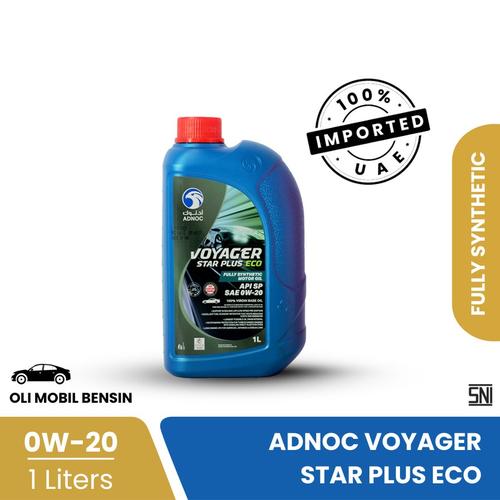 Jual Adnoc Voyager Star Plus 0W20 0W/20 API SP 1 LITER - Jakarta Timur ...