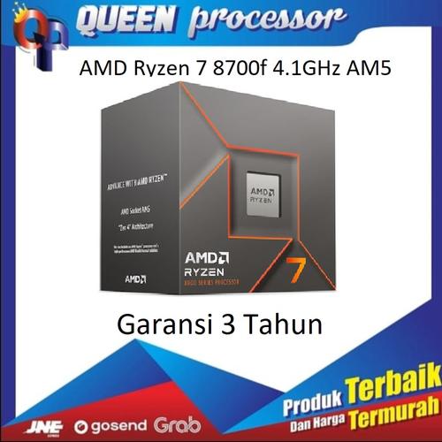 Jual Processor AMD Ryzen 7 8700f 4.1 Ghz Socket AM5 Box - Jakarta Pusat - QueenProcessor | Tokopedia