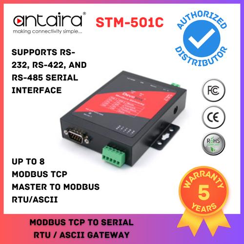 Jual Antaira Stm 501c Modbus Tcp To Serial Rtu Ascii Gateway Jakarta Barat Antaira