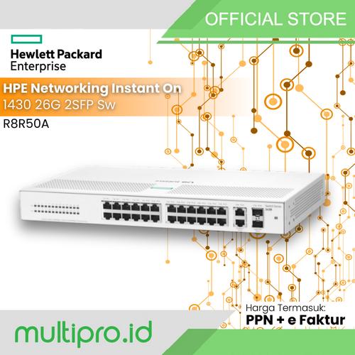 Promo HPE ARUBA R8R50A Instant On 1430 26G 2SFP Switch Cicil 0% 3x ...