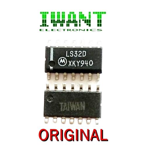 Jual 74LS32 SMD ORIGINAL MOTOROLA SN74LS32 LS32D IC SN74LS32N 74LS32N ...