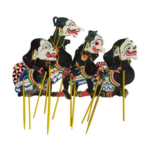 Promo Wayang Kulit Semar Gareng Petruk Bagong - Set Punokawan - ukuran ...