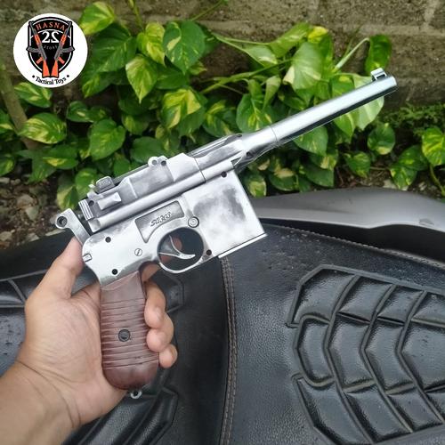 Jual Mauser C96 Spring Kokang Repaint Mainan Tembakan Kokang WW1 WW2 Cosplay New Limited Edition ...