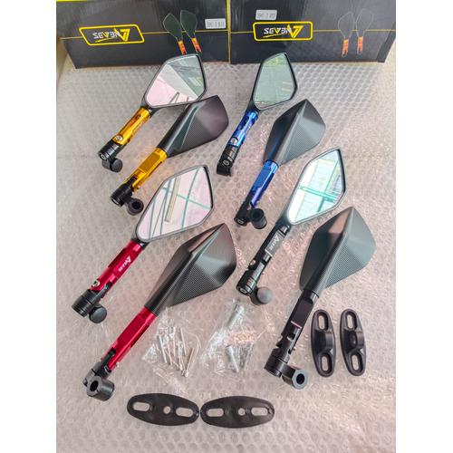 Jual SPION TOMOK V5 BIG ALMINI CNC + BRACKET VAIRING UNIVERSAL MOTOR ...