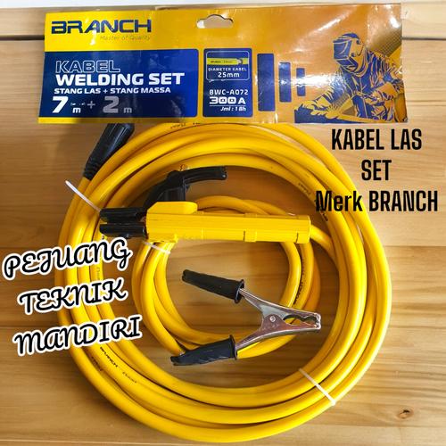 Jual KABEL LAS SET / STANG LAS SET / STANG LAS MASSA SET BRANCH - STANG ...