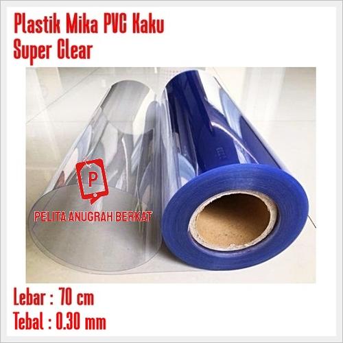Jual Plastik Mika Kaku Super Clear Lebar 70cm Tebal 0.30mm / Mika ...