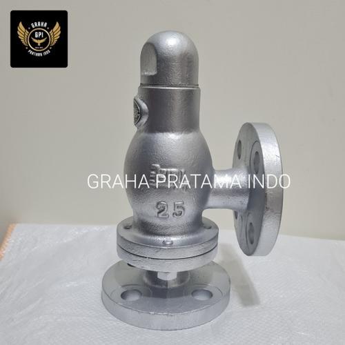 Jual SAFETY VALVE YOSHITAKE 1 1/2" INCH FLANGE JIS 10K CAST IRON DN40 ...