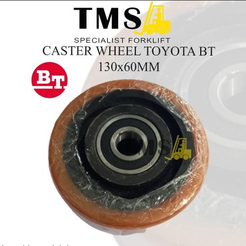 Promo Roda Caster Wheel Toyota BT Raymond 130x60 Polyurethane Balancing ...