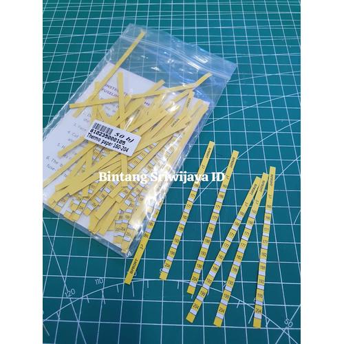 Jual Thermopaper Suhu 160-204C Temperature Testing Strips - Jakarta ...