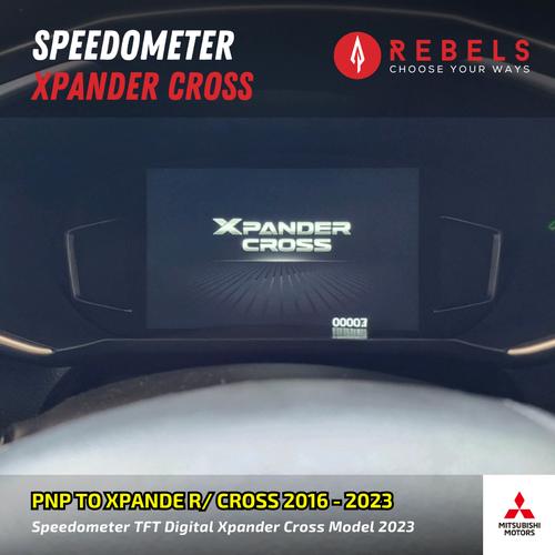 Jual Speedometer Mitsubishi Xpander Cross Facelift TFT Digital MID ...
