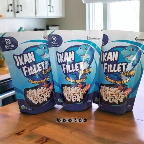 Jual IKAN FILLET CRISPY Cemilan Viral Snack Sehat Seafood nikmat dan ...