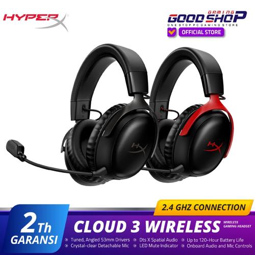 Promo Hyperx Cloud 3 Wireless / Cloud III Wireless - Gaming Headset ...