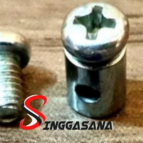 Jual NEPEL BAUT JEPIT MOTOR TALI / KABEL GAS GALVANIS M4 - Jakarta ...