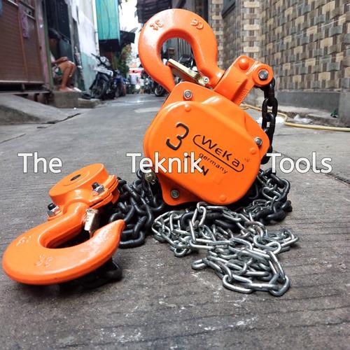Jual Takel 3 Ton x 3M 5M 7M 10M 12M 15M 20M Chain Block Weka Germany ...