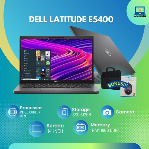 Jual Laptop Dell Latitude e5400 Core i7 Gen 8 RAM 16 SSD 512 Layar 14 ...