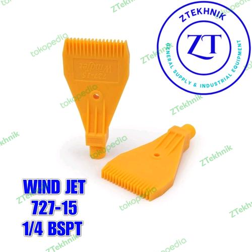 Jual Windjet Compressed Air Nozzle / Air Blowing Flat Jet Nozzle 1/4 ...