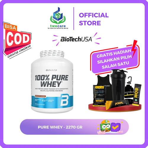 Promo Biotech USA 100% Pure Whey Protein 2.2 kg 2270gr Whey Protein ...