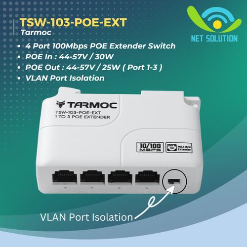 Jual Switch 10/100 3 port Extender IP Camera CCTV 1 to 3 port 10/100 ...