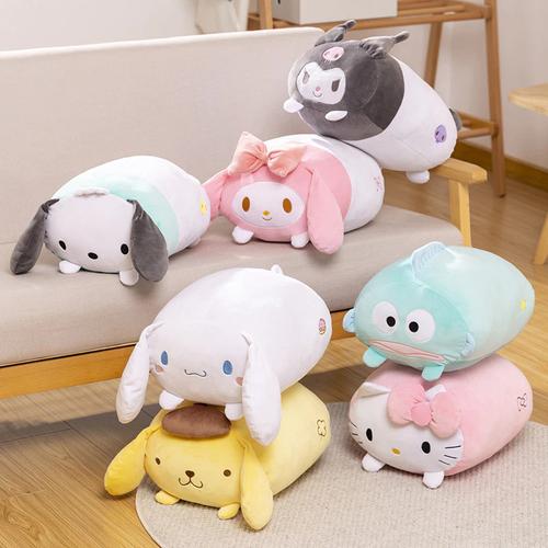 Jual Boneka Bantal Cinnamoroll Pompompurin Hello Kitty My Melody Pochacco Kuromi Hanyodon Sanrio ...