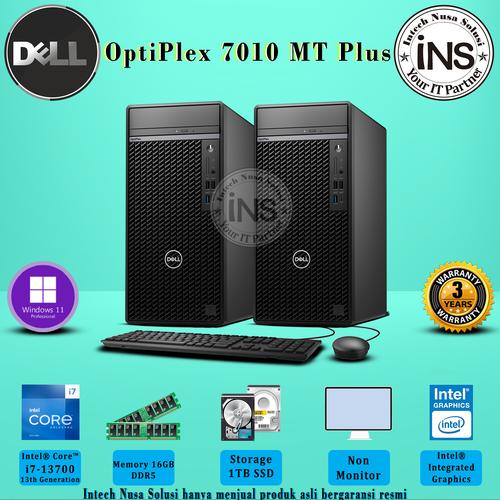 Jual CPU DELL OptiPlex 7010 MT PLUS i7-13700 16GB 1TB SSD DVDRW ...