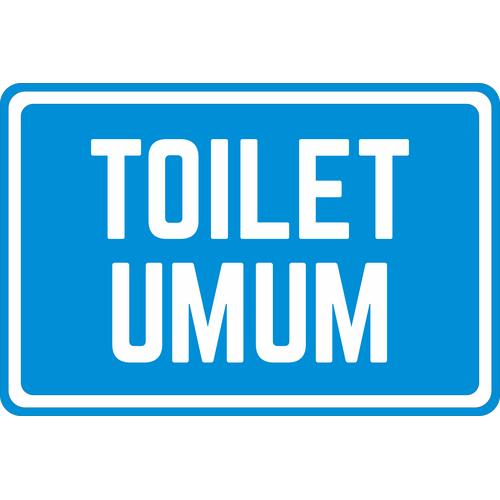 Jual Rambu Toilet Umum 40cm x 60cm, 35cm x 50cm, plat ACP 3mm - Kota ...