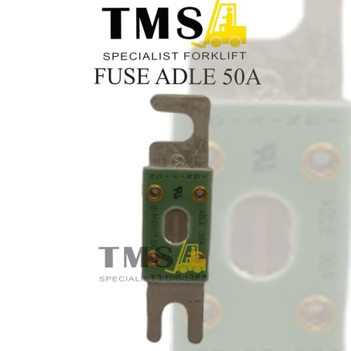 Jual Fuse ANL 50A Adle Glass Copper Laminated Sikring Forklift Volt DC ...