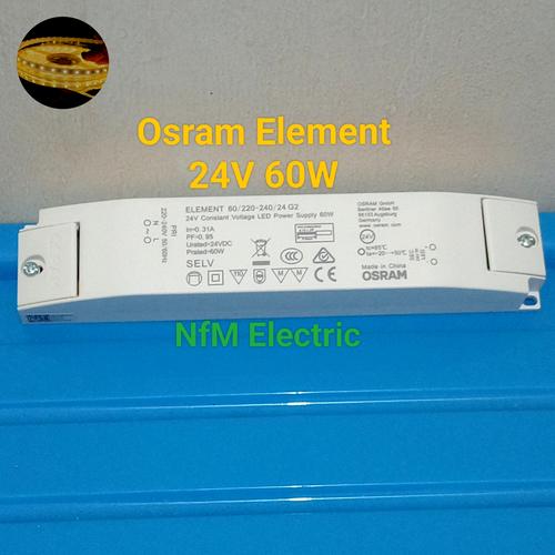 Jual Trafo/Power Supply Element OSRAM 24V 60W / Adaptor Element OSRAM ...
