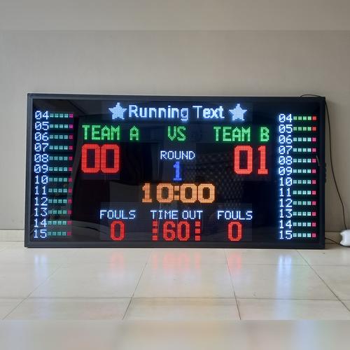 Jual Score board Basket | Papan Skor Basket dengan Personal Foul + text ...