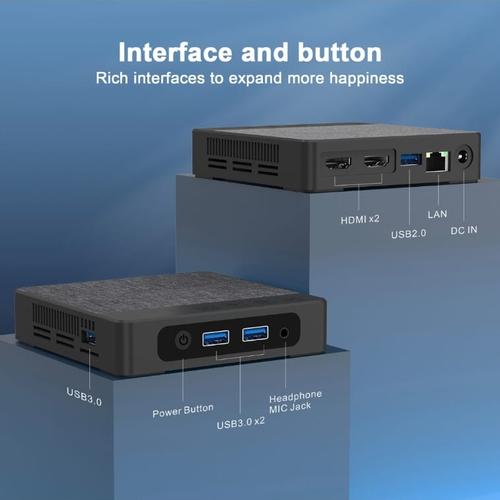 Jual Mini Pc N4 Intel Gemini Lake N4000 RAM 6GB & ROM 64GB Windows 11 ...