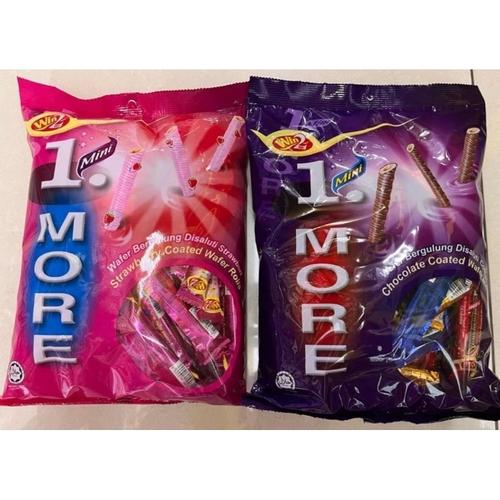 Jual Win2 1 More / One More Mini Chocolate Wafer Roll Isi ± 62pcs ...