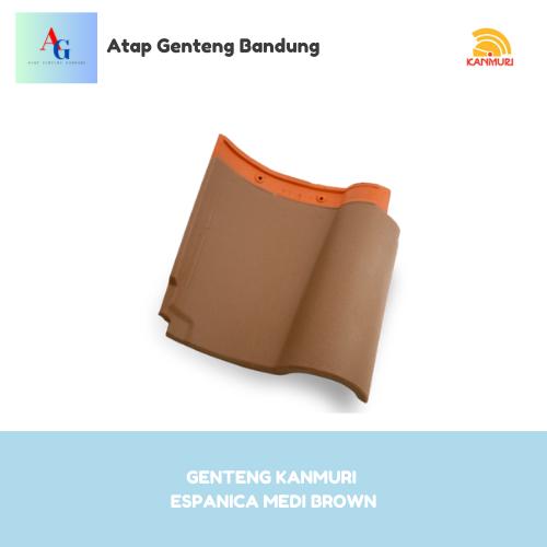 Jual GENTENG KANMURI ESPANICA MEDI BROWN - Kab. Bandung - atap genteng ...
