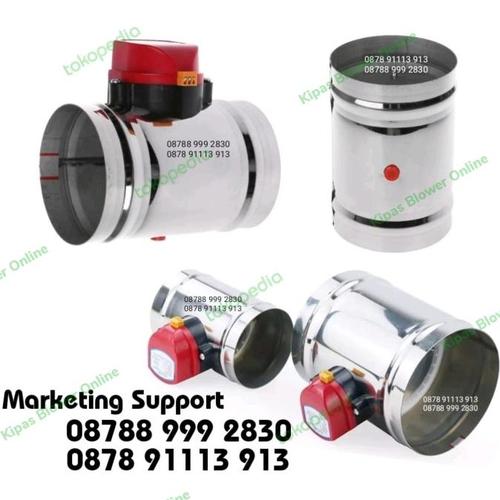 Jual Volume damper ducting 6 inch elektrik damper 6 inch damper ...
