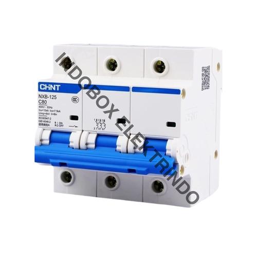 Jual MCCB CHINT NXB-125 3P 10kA - 80A / 100A Din Rail Mini MCB - 80A - Jakarta Pusat - INDOBOX ...